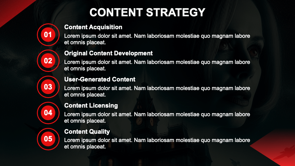 OTT Platform Pitch Deck for PowerPoint and Google Slides - PPT Slides