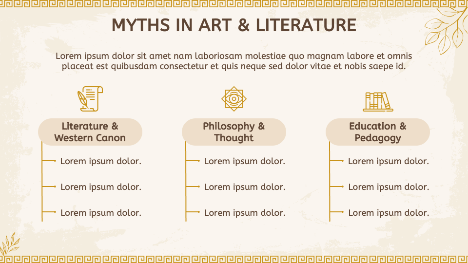 Free Greek Mythology Presentation Template for Google Slides and ...