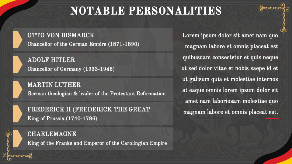Free German History Presentation Template for Google Slides and ...