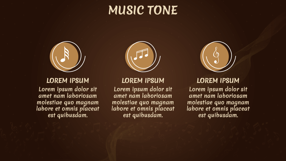 Free Music Presentation Theme for Google Slides and PowerPoint
