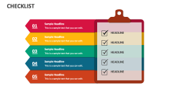 Checklist Template for PowerPoint and Google Slides - PPT Slides