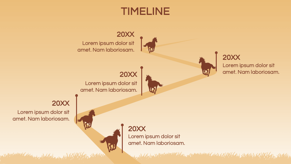 Horse Presentation Theme for PowerPoint and Google Slides - PPT Slides