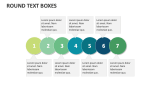 Round Text Boxes Template for PowerPoint and Google Slides - PPT Slides