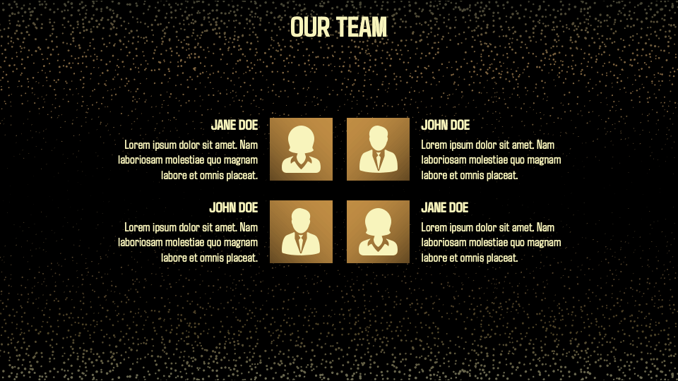 Free Glitter Background Presentation Theme for Google Slides and PowerPoint