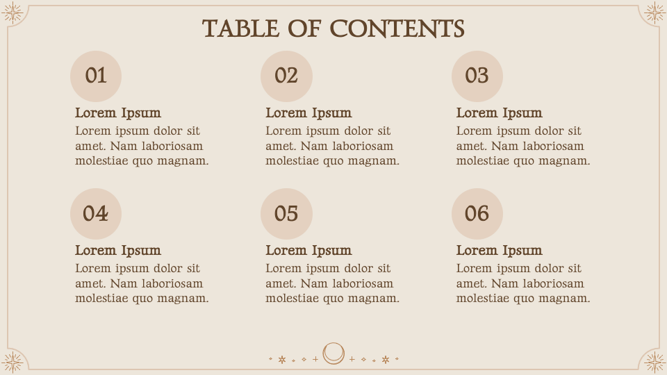 Free Tarot Card Presentation Theme for Google Slides and PowerPoint