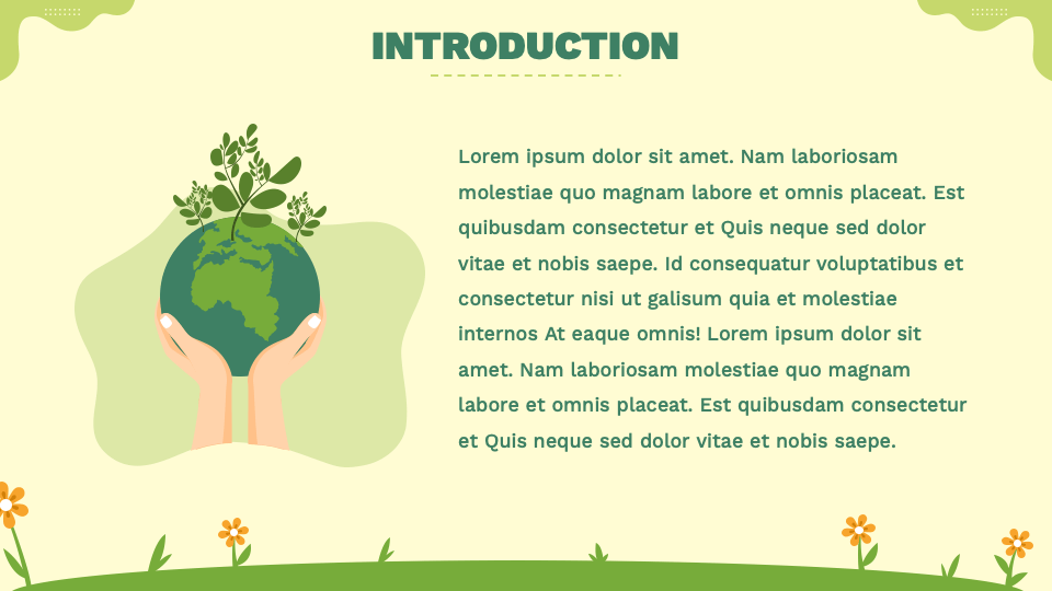 Save the Planet Template for PowerPoint and Google Slides - PPT Slides
