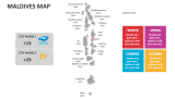 Maldives Map for Google Slides and PowerPoint - PPT Slides