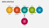 Data Lifecycle PowerPoint and Google Slides Template - PPT Slides