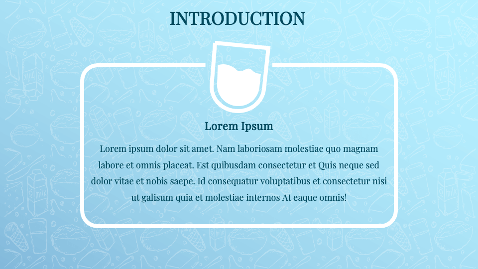 Milk Theme for PowerPoint and Google Slides - PPT Slides