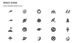 Space Icons for Google Slides and PowerPoint
