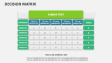 Decision Matrix Template for PowerPoint and Google Slides - PPT Slides