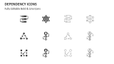 Dependency Icons for Google Slides and PowerPoint