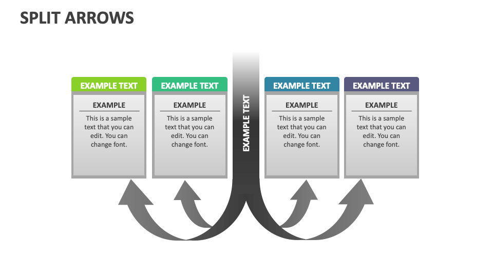 Split Arrows Template for PowerPoint and Google Slides - PPT Slides