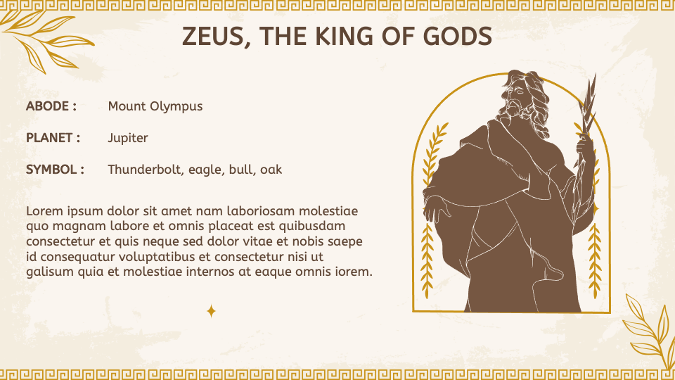 Free Greek Mythology Presentation Template for Google Slides and ...