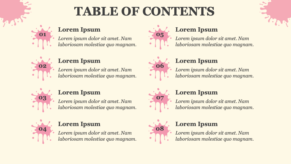 Splash Theme for PowerPoint and Google Slides - PPT Slides