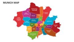 Munich Map for Google Slides and PowerPoint - PPT Slides