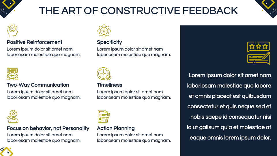 Performance Management Training Workshop Template for Google Slides and ...