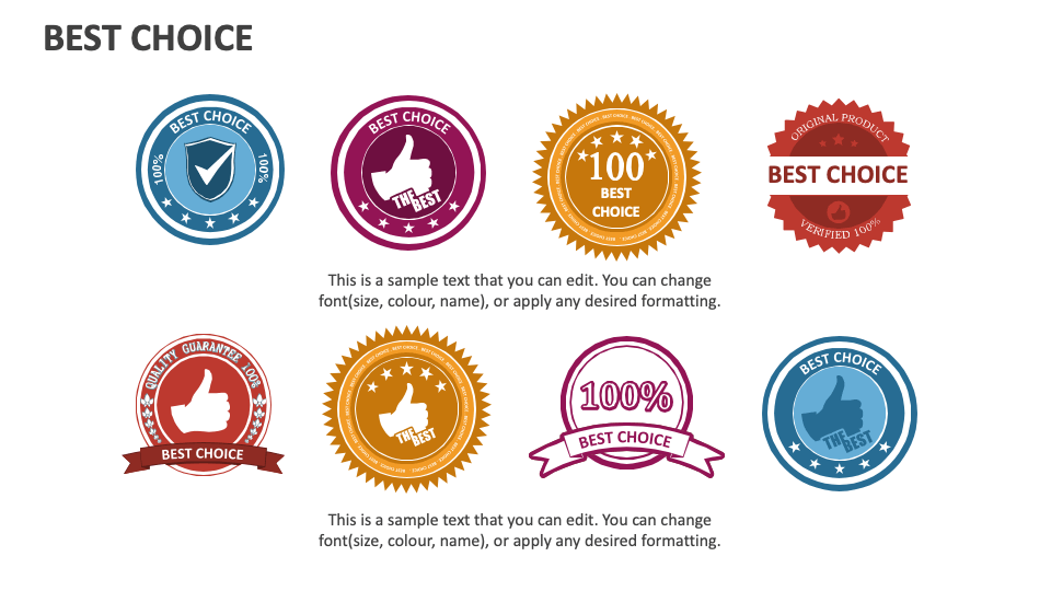 Best Choice Template for PowerPoint and Google Slides - PPT Slides
