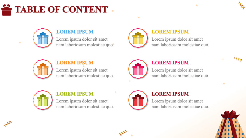 Free Gift Shop Presentation Theme for Google Slides and PowerPoint