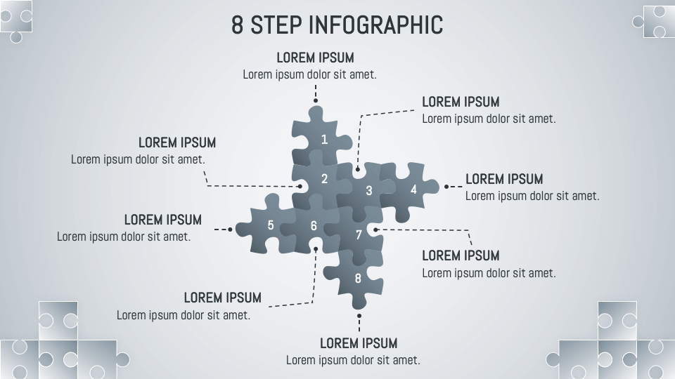 Free - Puzzle Background Template for Google Slides and PowerPoint ...