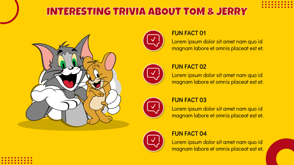 Free - Tom and Jerry Template for Google Slides and PowerPoint - PPT Slides