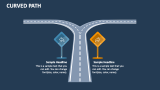 Curved Path PowerPoint and Google Slides Template - PPT Slides