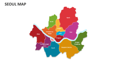 Seoul Map for Google Slides and PowerPoint - PPT Slides