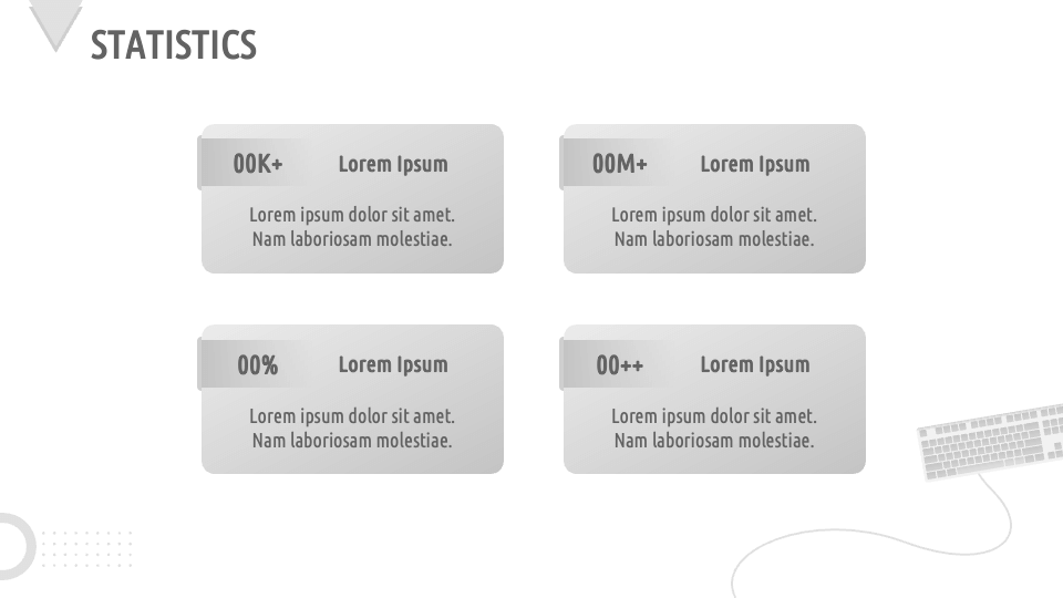 Free Keyboard Theme for Google Slides and PowerPoint