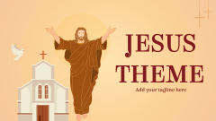 Jesus Presentation Theme for PowerPoint and Google Slides - PPT Slides