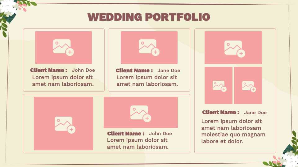 Free Wedding Planner Presentation for Google Slides and PowerPoint