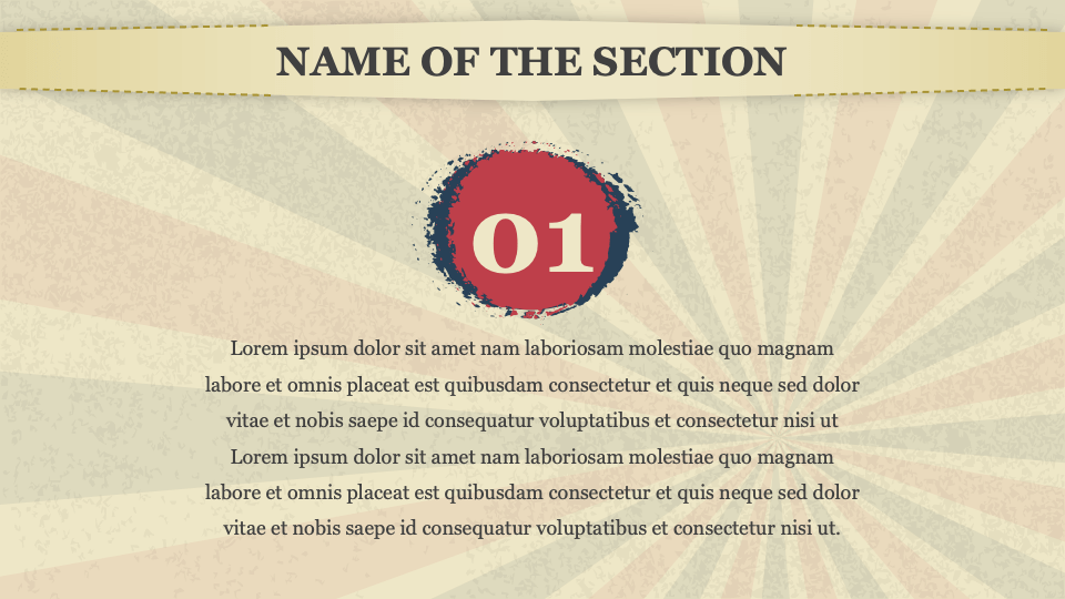 Free Retro Style Background Presentation for Google Slides and PowerPoint