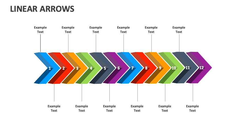 Linear Arrows Template for PowerPoint and Google Slides - PPT Slides
