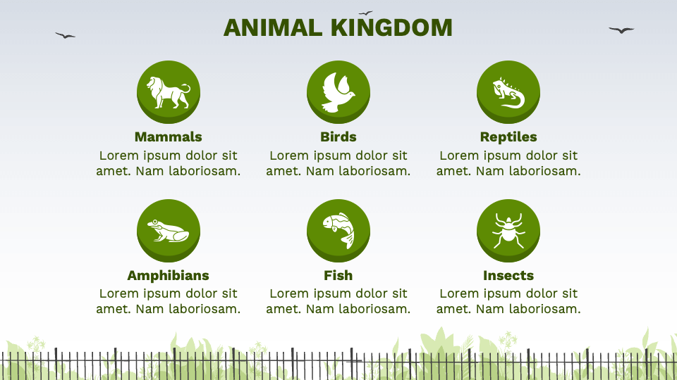 Free Zoo Presentation Theme for Google Slides and PowerPoint