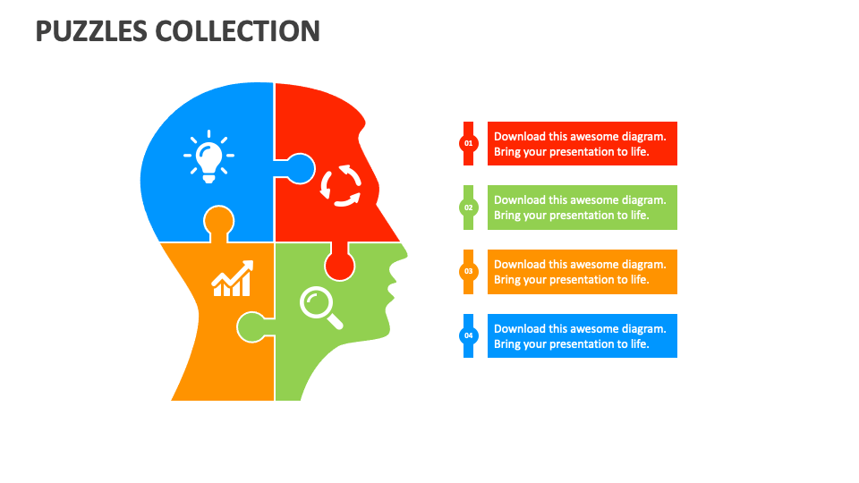 Puzzles Collection Template for PowerPoint and Google Slides - PPT Slides