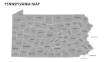 Pennsylvania Map for Google Slides and PowerPoint - PPT Slides