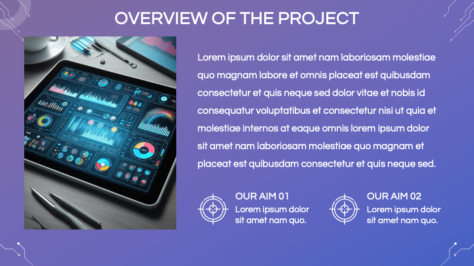 Minimal Tech Product Project Proposal Template for Google Slides and ...
