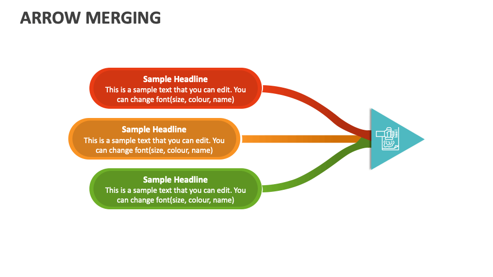 Arrow Merging PowerPoint and Google Slides Template - PPT Slides Arrow Merging PowerPoint and Google Slides Template - PPT Slides