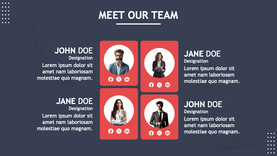 Corporate Profile Presentation Template for Google Slides and ...