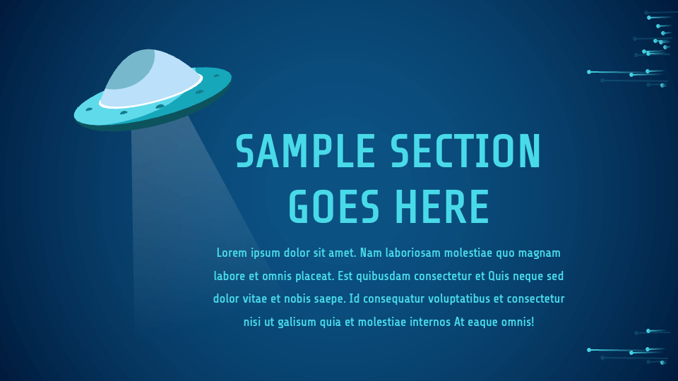 Free Science Fiction Theme for Google Slides and PowerPoint
