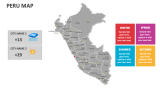 Peru Map for Google Slides and PowerPoint - PPT Slides