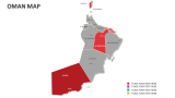 Oman Map for Google Slides and PowerPoint - PPT Slides