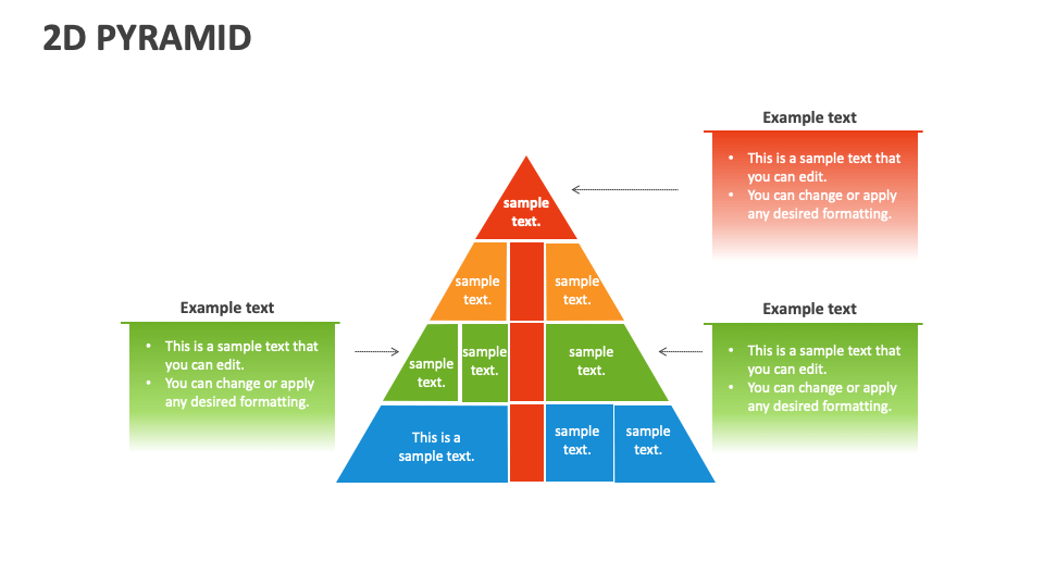 2D Pyramid Template for PowerPoint and Google Slides - PPT Slides