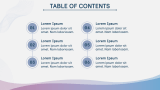Free Abstract Waves Presentation Theme for Google Slides and PowerPoint