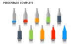 Percentage Complete Template for PowerPoint and Google Slides - PPT Slides
