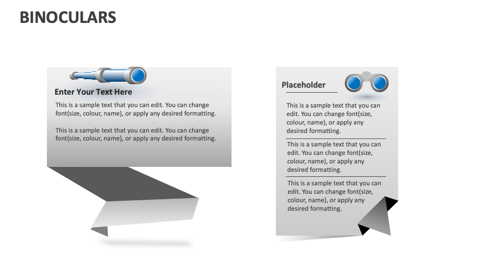 Binoculars Template for PowerPoint and Google Slides - PPT Slides