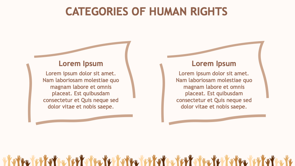 Human Rights Presentation for PowerPoint and Google Slides - PPT Slides