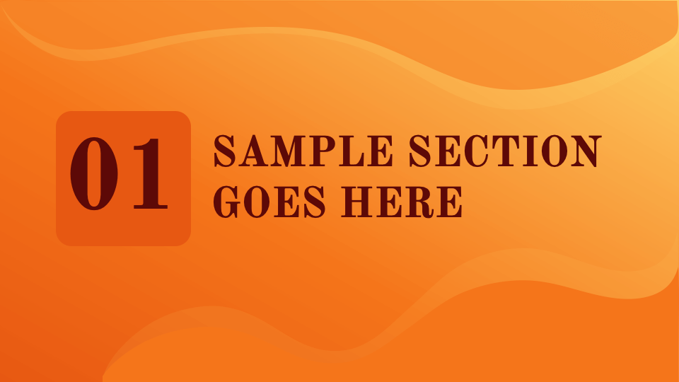 Orange Presentation Theme for PowerPoint and Google Slides - PPT Slides