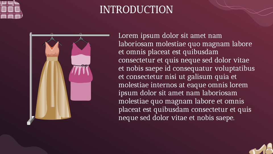 Free Fashion Presentation Theme for Google Slides and PowerPoint