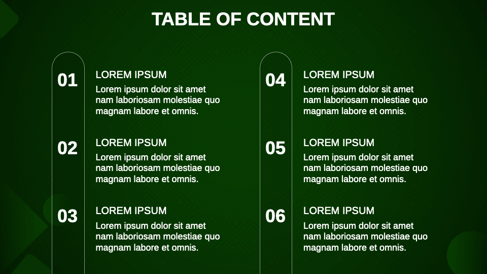 Free Green Texture Background Presentation for Google Slides and PowerPoint