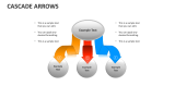 Cascade Arrows for PowerPoint and Google Slides - PPT Slides